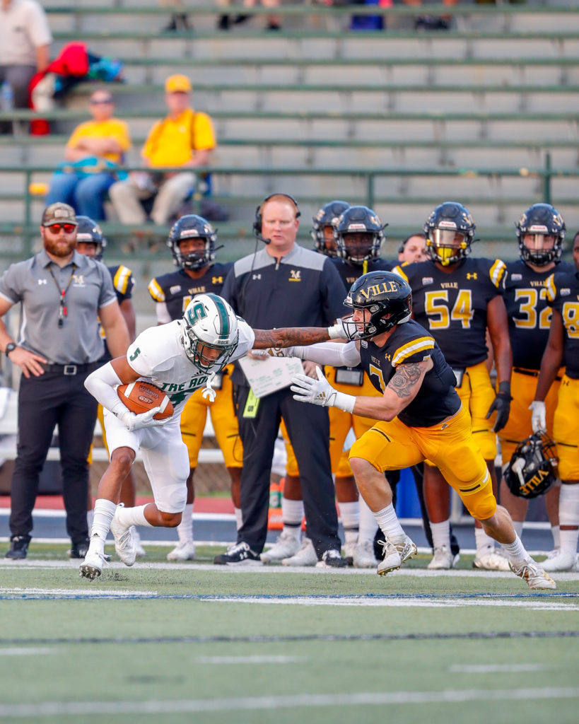 Rock football cruises to 55-14 win over Seton Hill - The Rocket