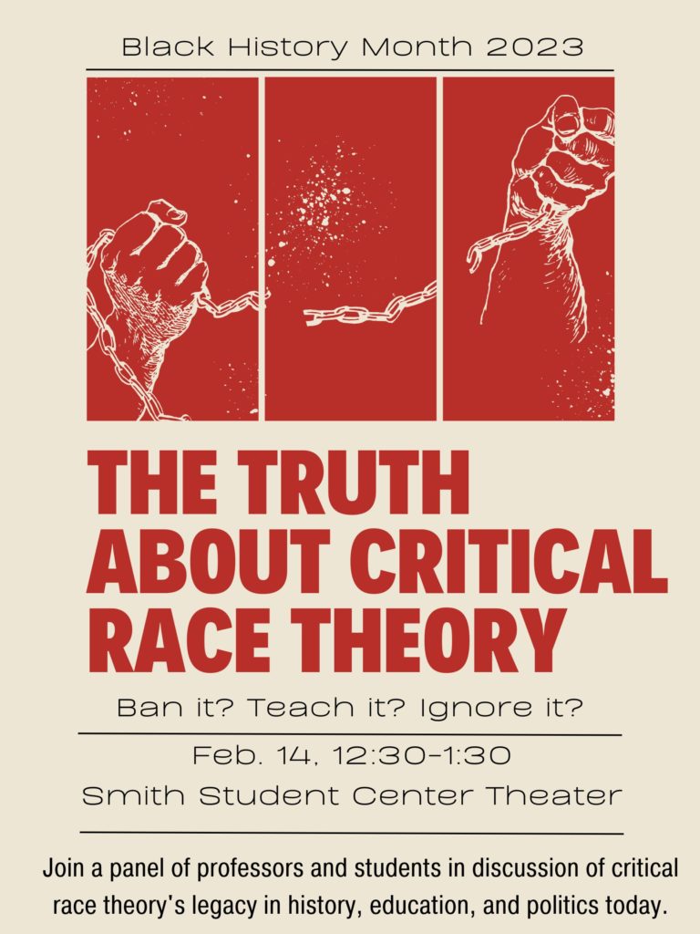 History department brings critical race theory conversations to campus ...
